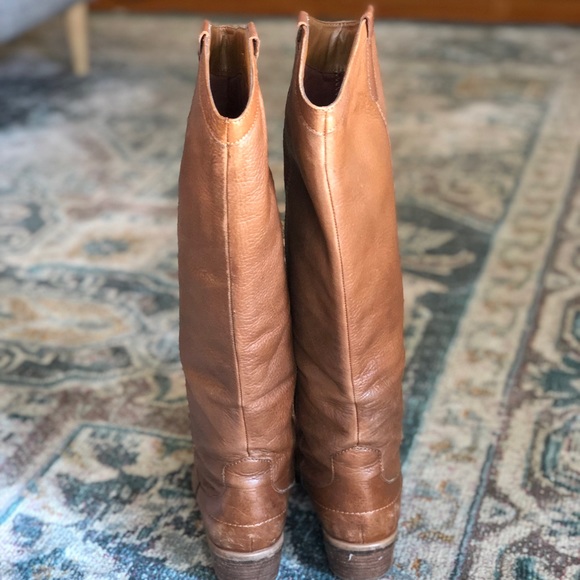 Franco Fortini | Shoes | Franco Fortini Brown Leather Riding Boots ...